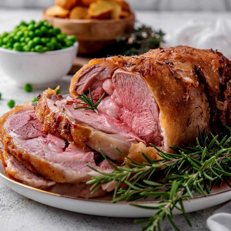Roasted Boneless Leg Of Lamb - The Big Man's World