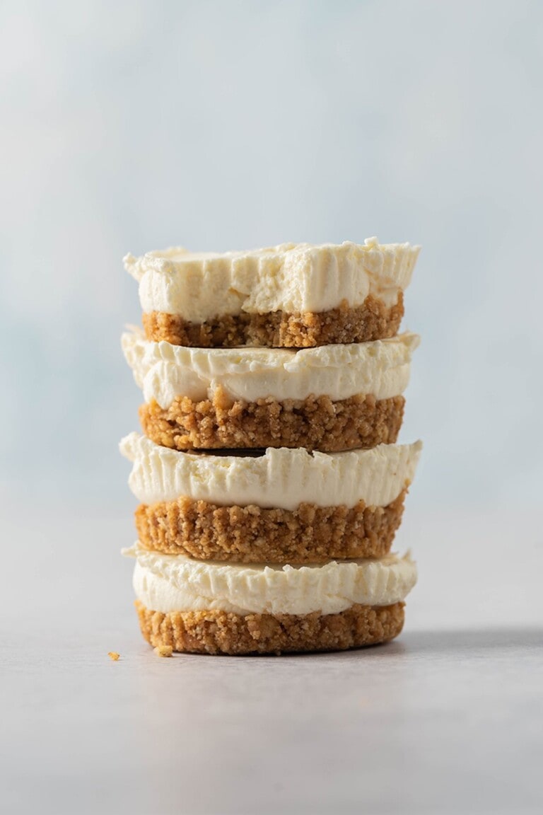 Mini Cheesecake Bites {No Bake} - The Big Man's World