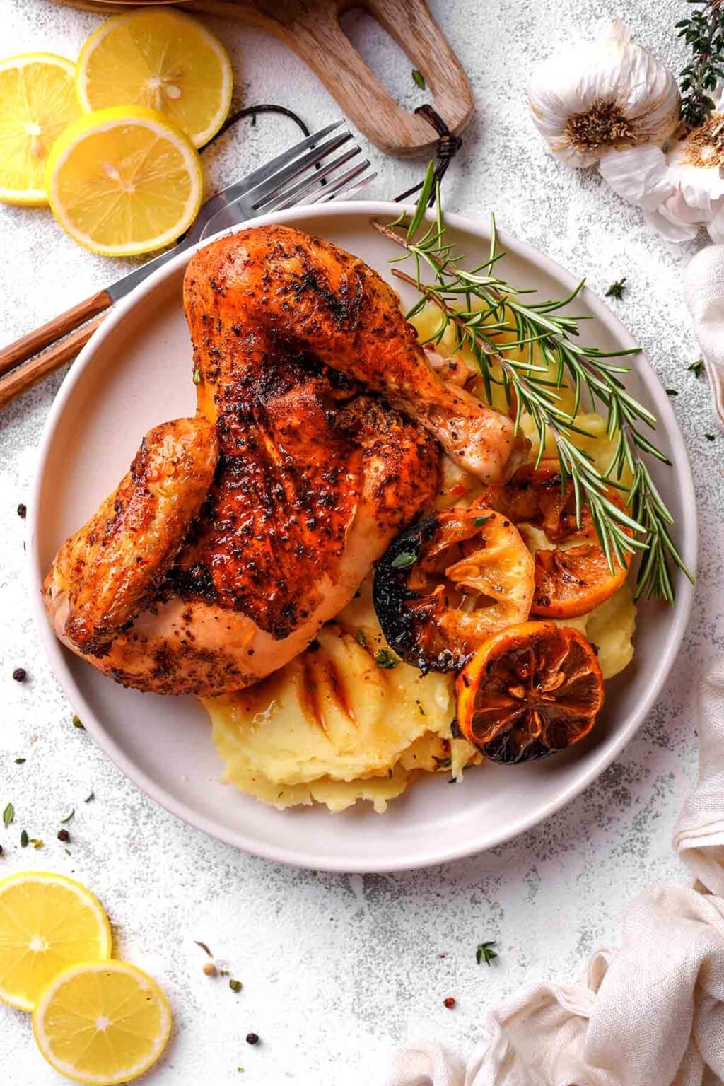 Roasted Cornish Hens - The Big Man's World