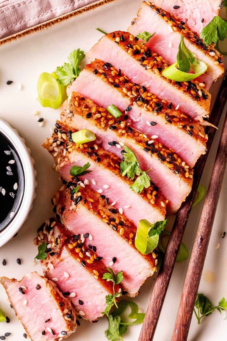 6-Minute Seared Ahi Tuna - The Big Man's World