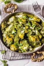 Chicken Saag Recipe (Restaurant Style)