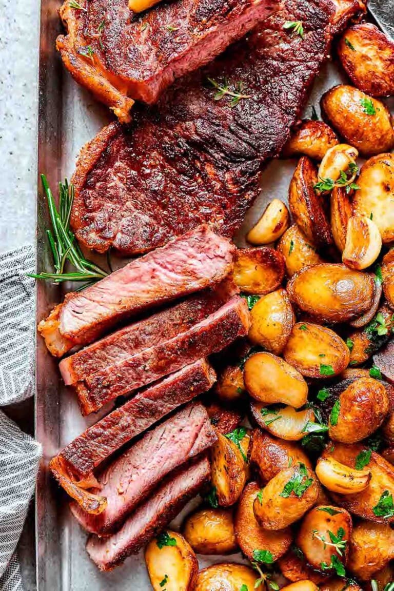 Perfect New York Steak - The Big Man's World