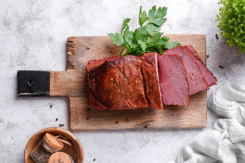 Smoked Corned Beef {Quick & Easy} - The Big Man's World