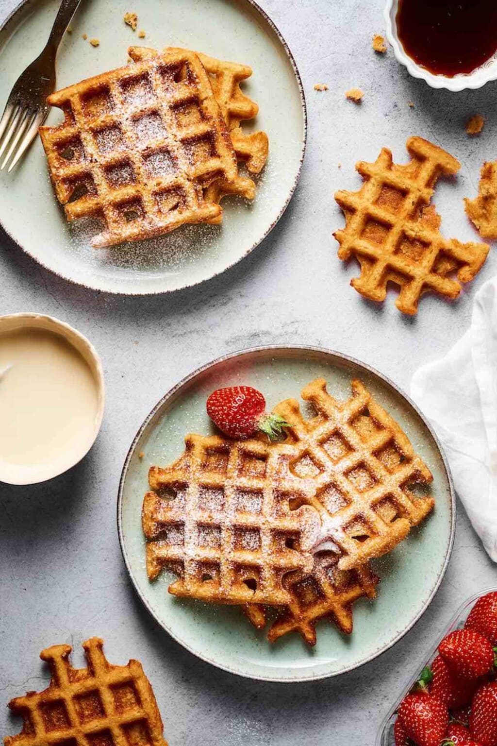 Crispy Keto Waffles - The Big Man's World