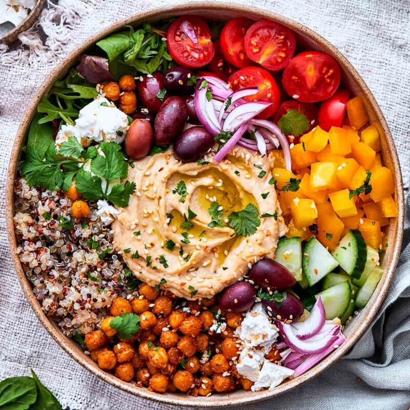 Mediterranean Bowls - The Big Man's World