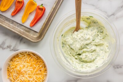 Cream Cheese Stuffed Peppers - The Big Man's World