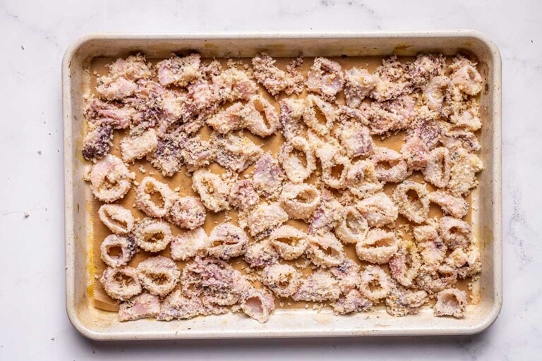 Crispy Calamari Recipe (Baked or Fried)