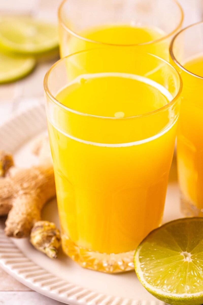 Ginger Shots Recipe {5 Ingredients} - The Big Man's World