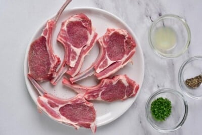 Pan-Seared Lamb Lollipops - The Big Man's World