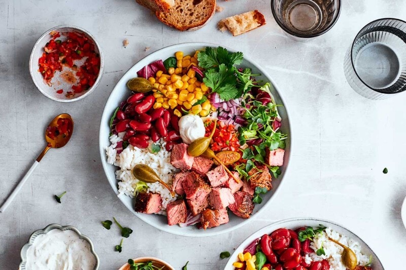 15-Minute Steak Bowl Recipe - The Big Man's World