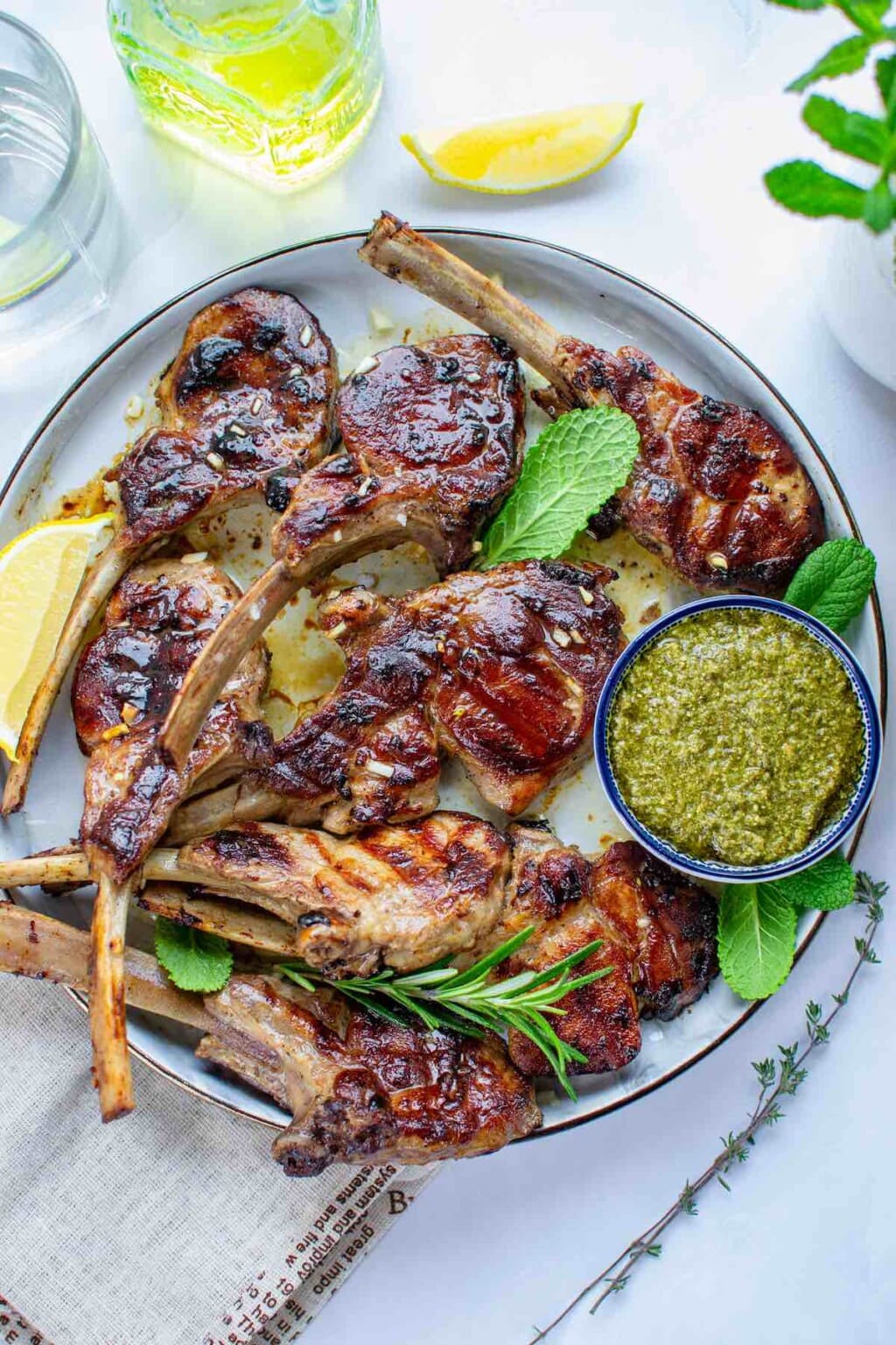 Pan-Seared Lamb Lollipops - The Big Man's World
