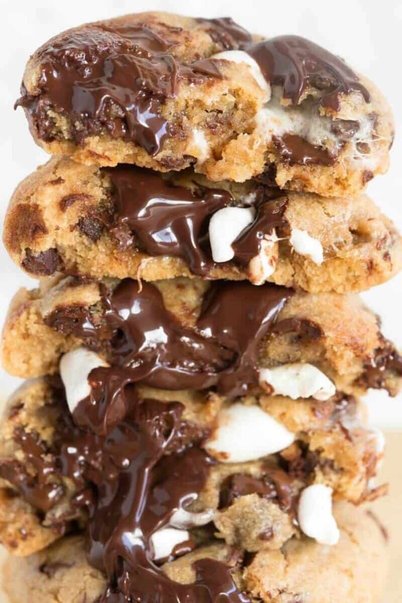15-Minute Marshmallow Cookies - The Big Man's World