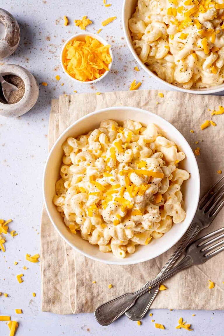 Protein Mac And Cheese {32 Grams Protein!} - The Big Man's World