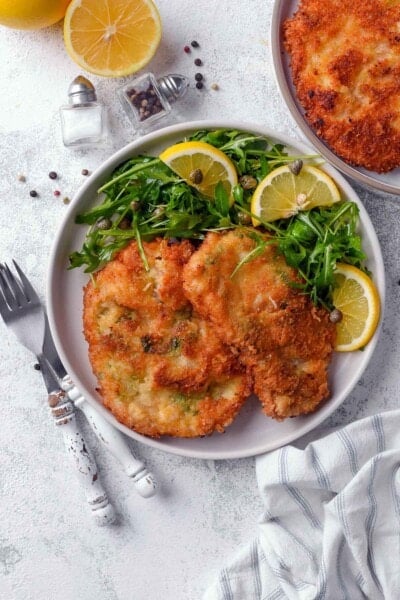 Light & Crispy Veal Cutlets - The Big Man's World