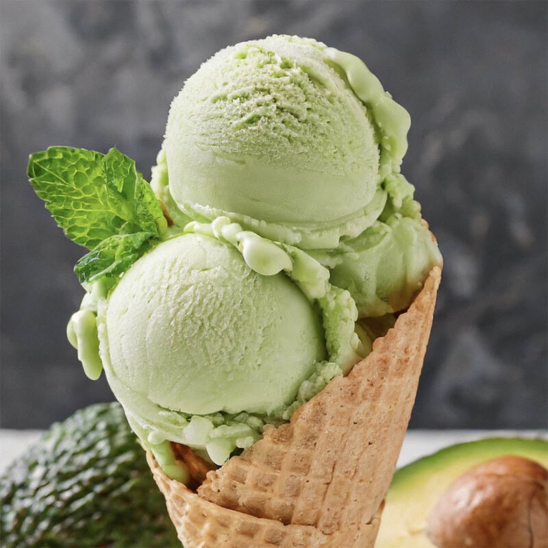 4-Ingredient Avocado Ice Cream - The Big Man's World