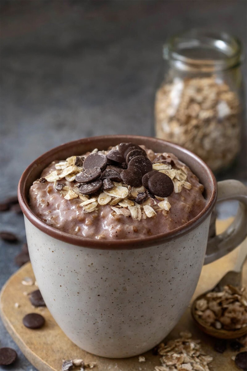 Chocolate Oatmeal Recipe {Healthy} - The Big Man's World