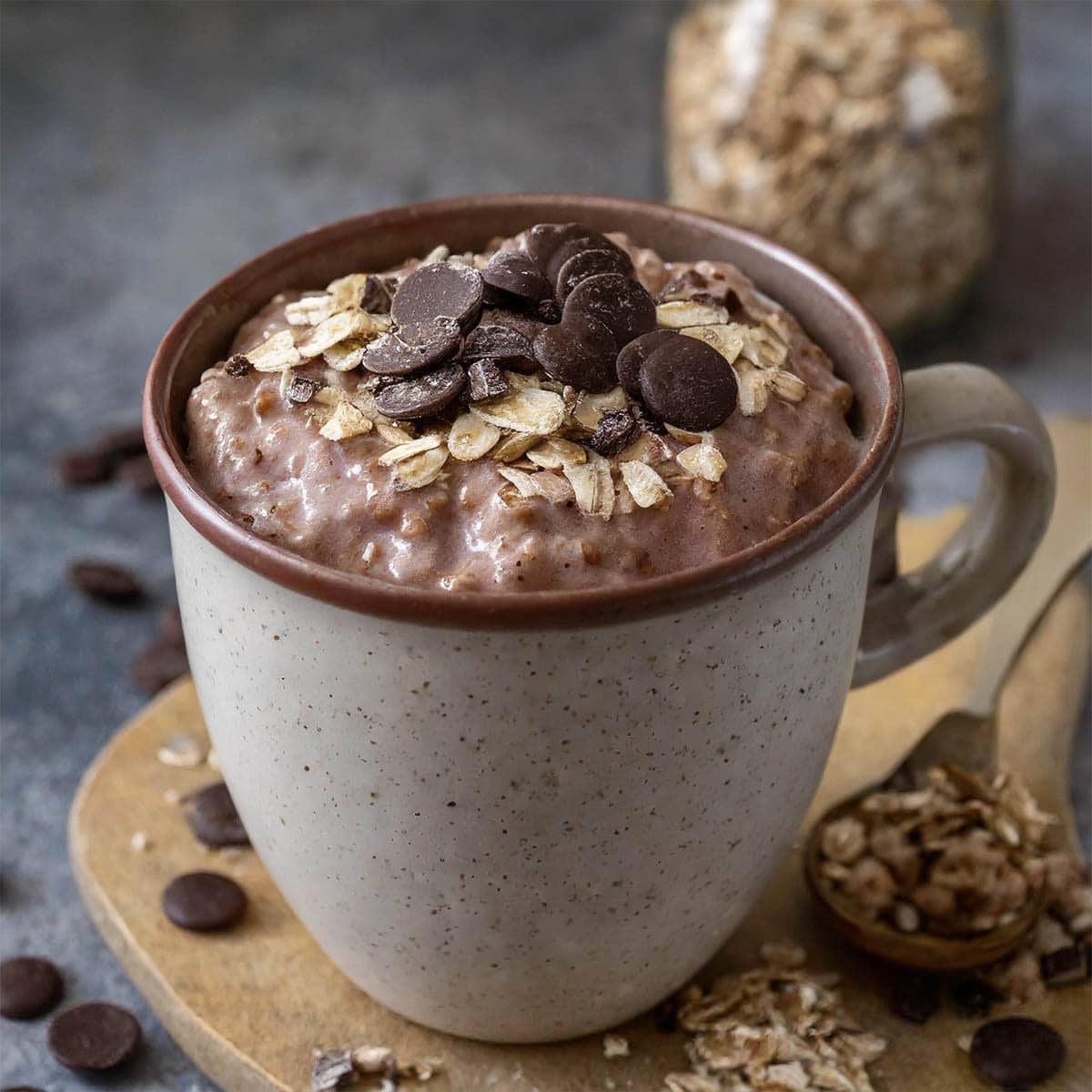 Chocolate Oatmeal Recipe Chocolate Protein Oats Skinny Fitalicious®