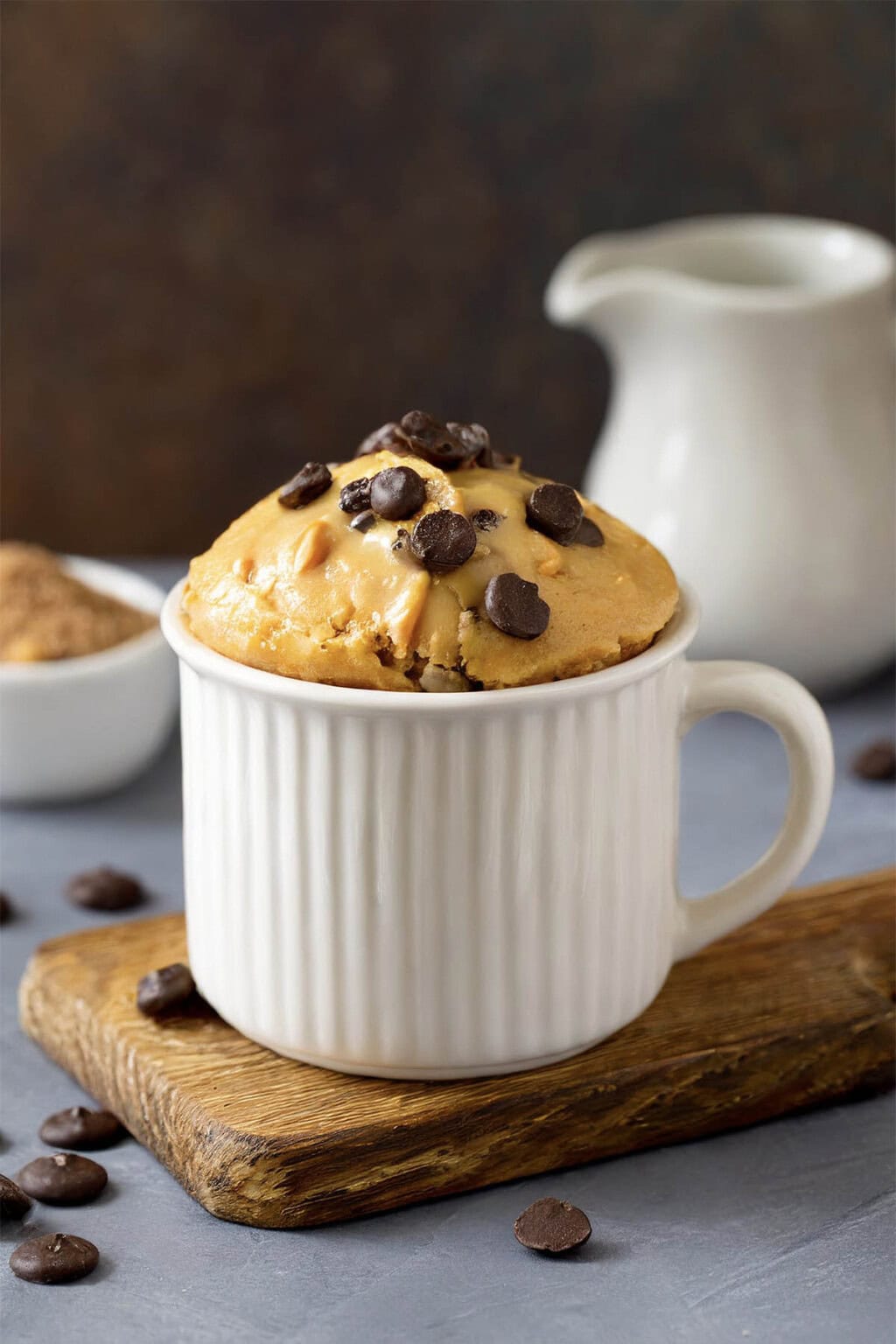 3-Ingredient Peanut Butter Mug Cake - The Big Man's World