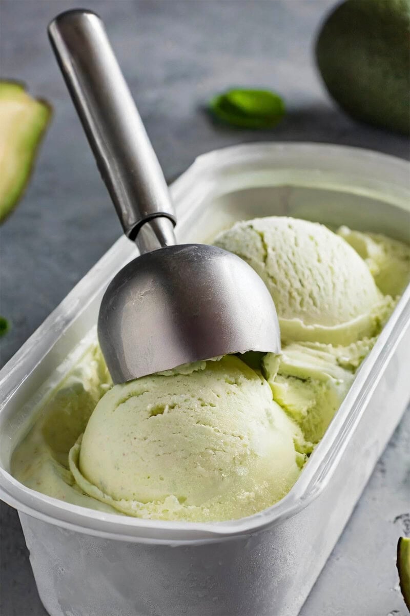4-Ingredient Avocado Ice Cream - The Big Man's World