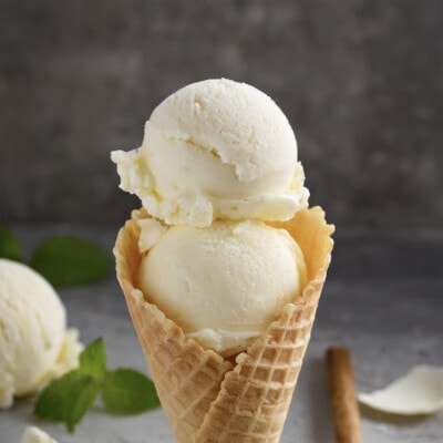 3-Ingredient Sugar Free Ice Cream - The Big Man's World