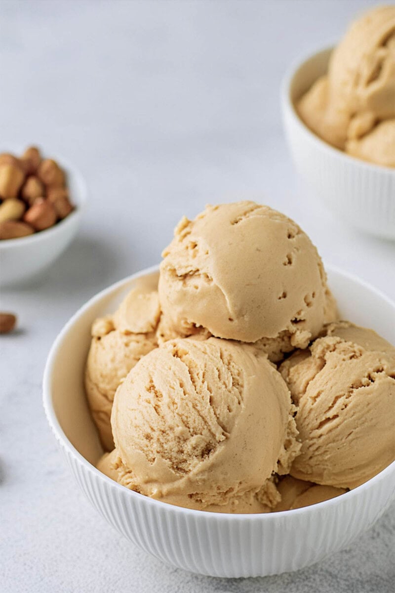 Peanut Butter Ice Cream {3 Ingredients} - The Big Man's World