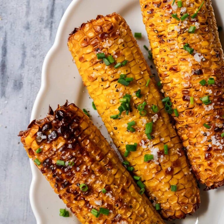 Air Fryer Corn On The Cob - The Big Man's World