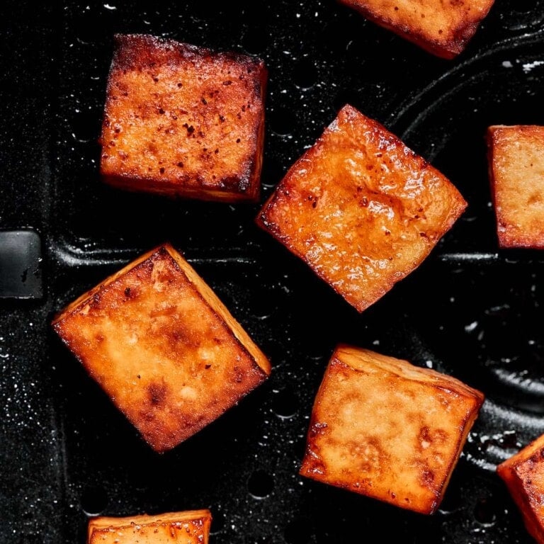 15-Minute Air Fryer Tofu {No Cornstarch} - The Big Man's World