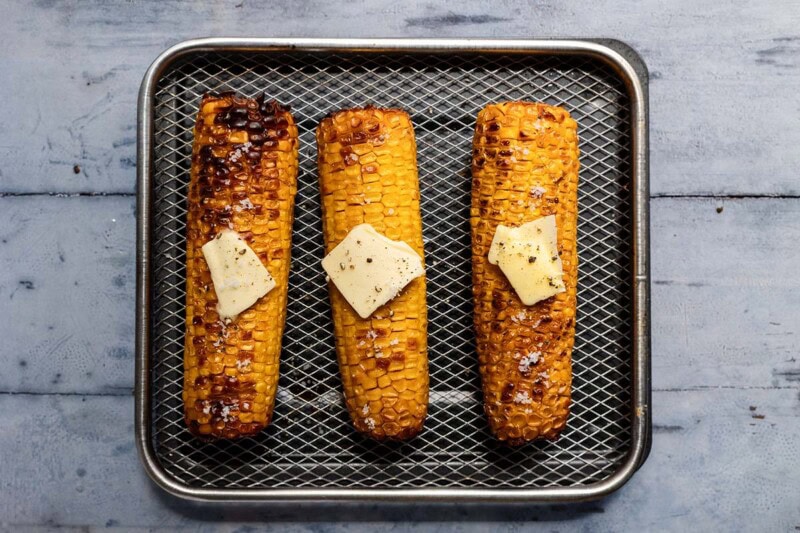 Air Fryer Corn On The Cob - The Big Man's World