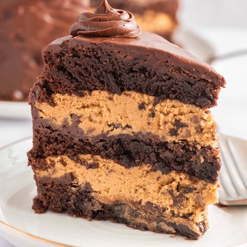 Cookie Dough Cake {Ridiculously Easy} - The Big Man's World