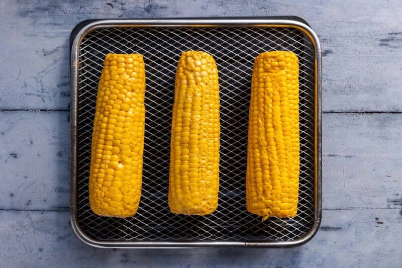 Air Fryer Corn On The Cob - The Big Man's World