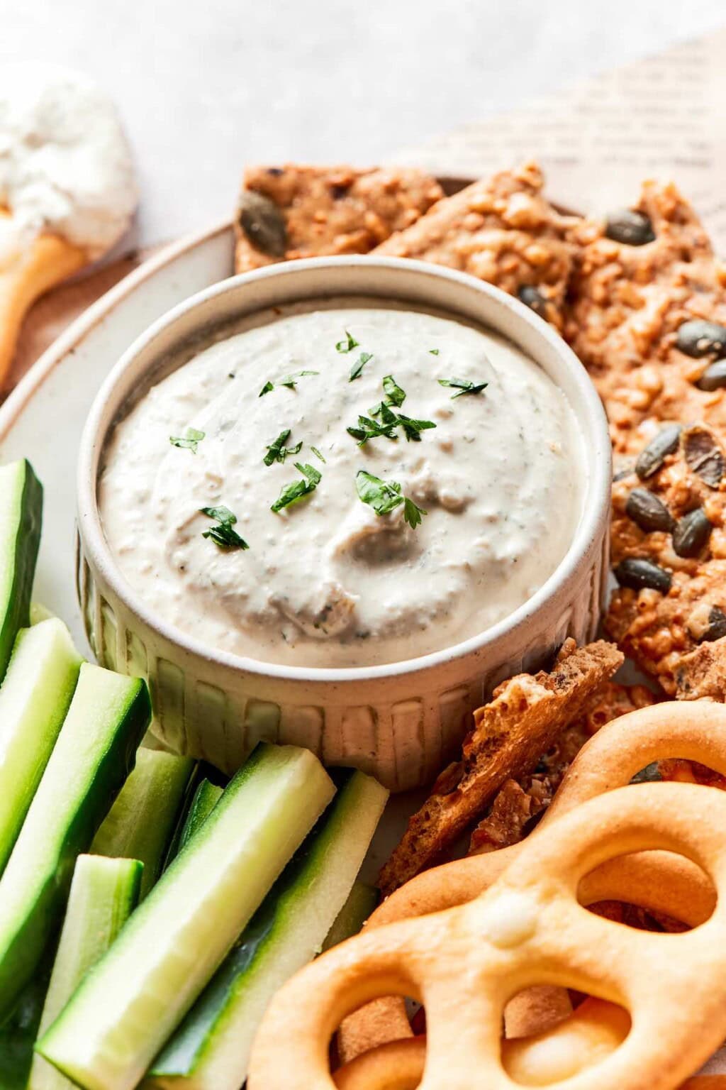 2-Minute Cottage Cheese Dip - The Big Man's World