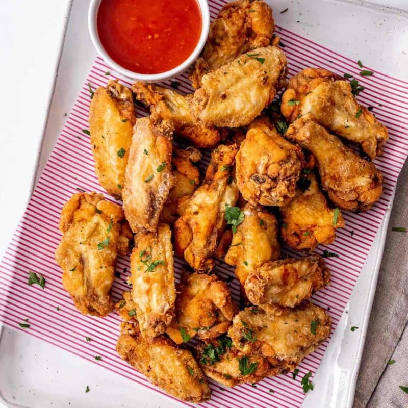 Truly Crispy Fried Chicken Wings - The Big Man's World