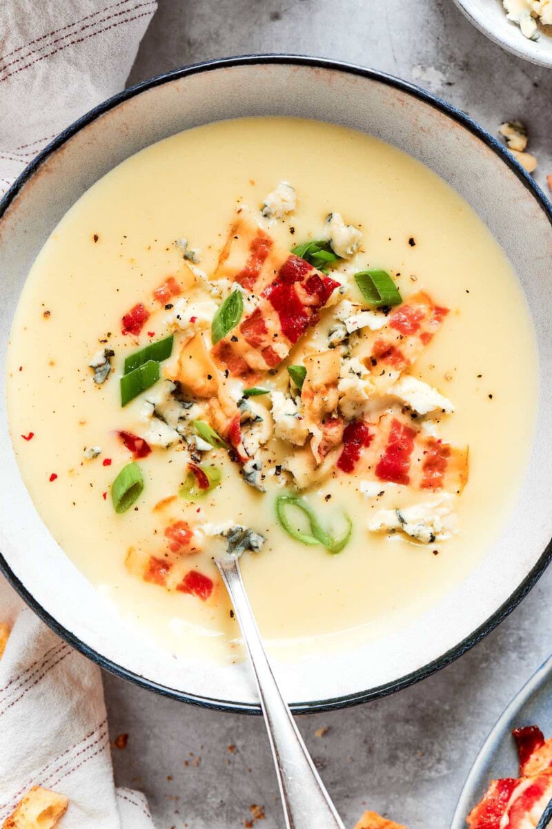 4 Ingredient Potato Soup - The Big Man's World