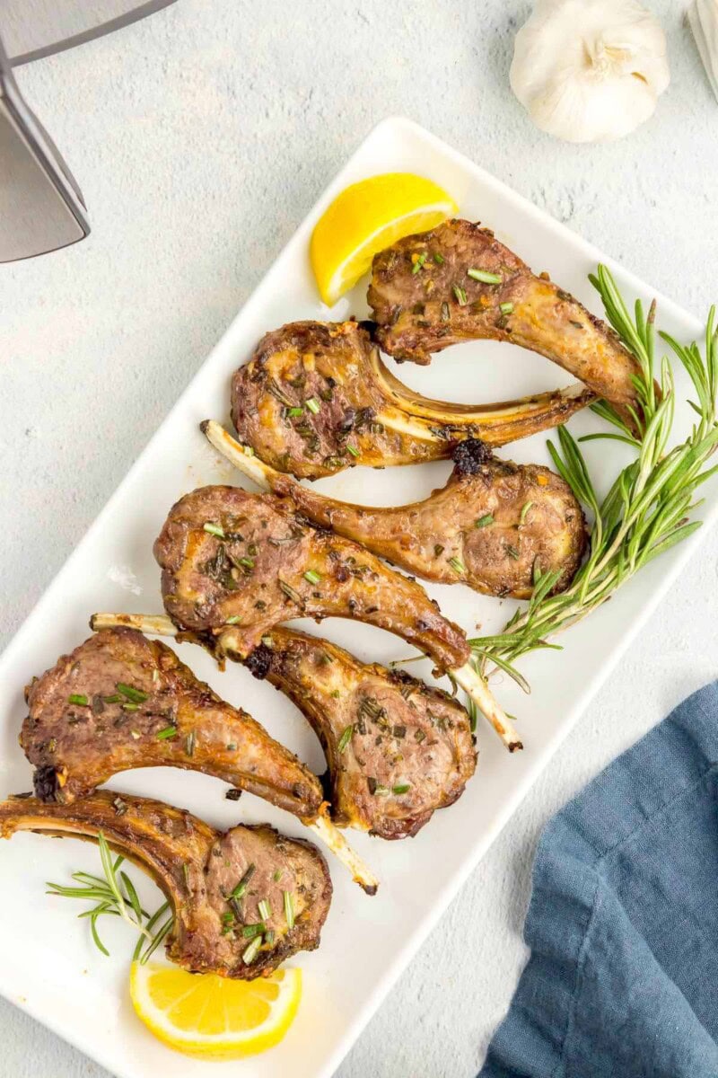 Air Fryer Lamb Chops (Juicy & Tender) - The Big Man's World