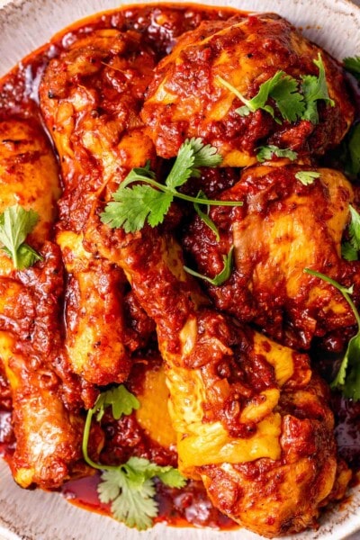 Chicken Vindaloo {Restaurant Style} - The Big Man's World