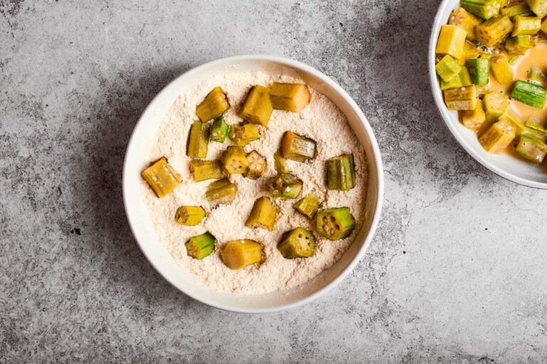Air Fryer Okra {Truly Crispy} - The Big Man's World