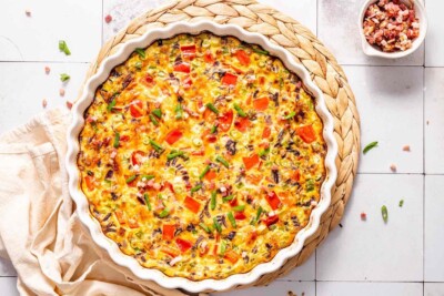 Crustless Quiche {Low Carb & Healthy} - The Big Man's World