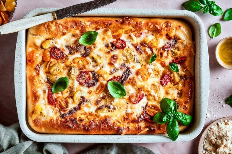 Homemade Sicilian Pizza Recipe - The Big Man's World