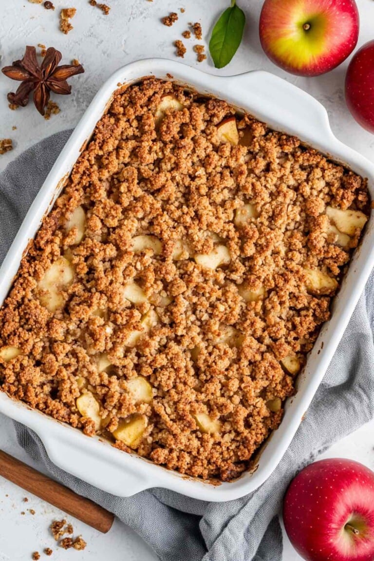 Keto Apple Crisp (Like The Real Thing) - The Big Man's World