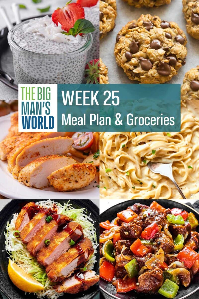 Meal Plan 25 - The Big Man's World