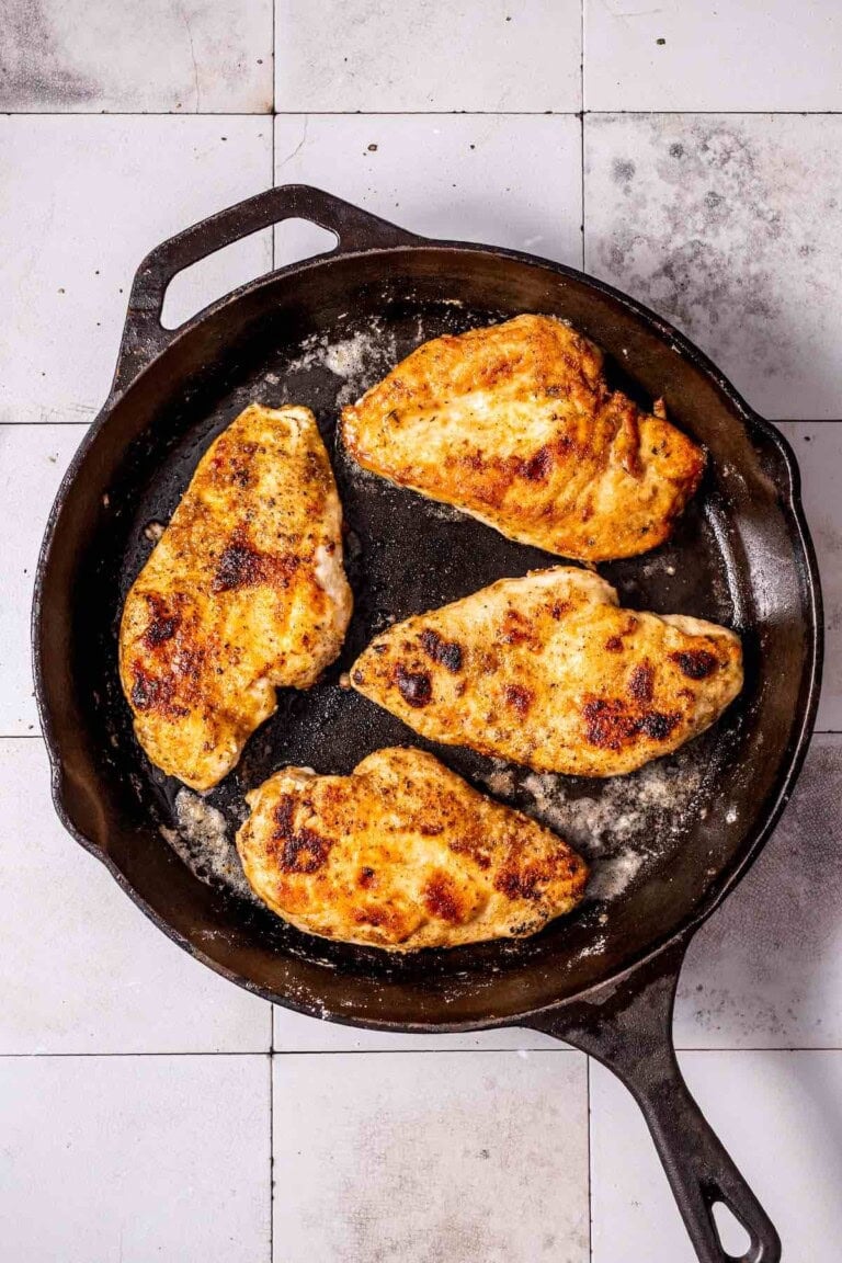 10-Minute Pan Fried Chicken Breast {SO juicy} - The Big Man's World