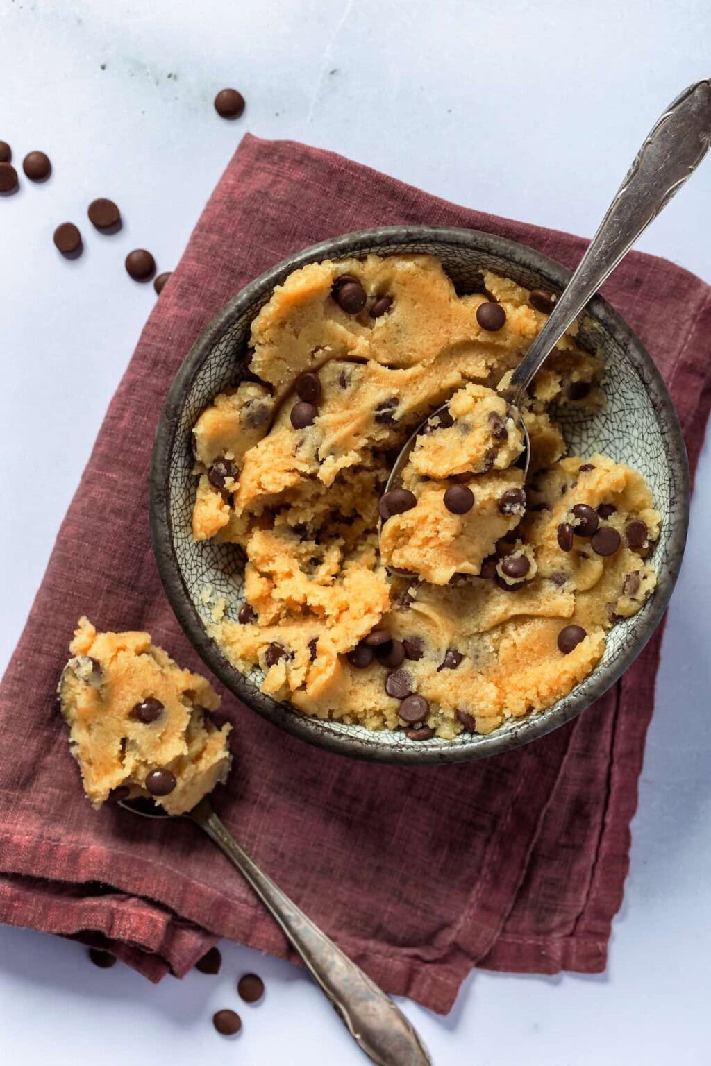Protein Cookie Dough {3 Ingredients} - The Big Man's World
