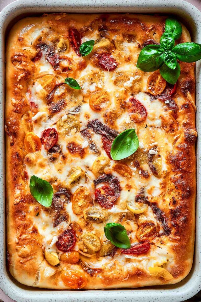 Homemade Sicilian Pizza Recipe - The Big Man's World