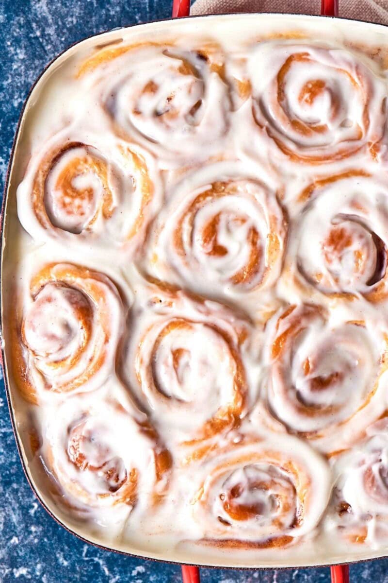 No Yeast Cinnamon Rolls {20 Minute Recipe} - The Big Man's World
