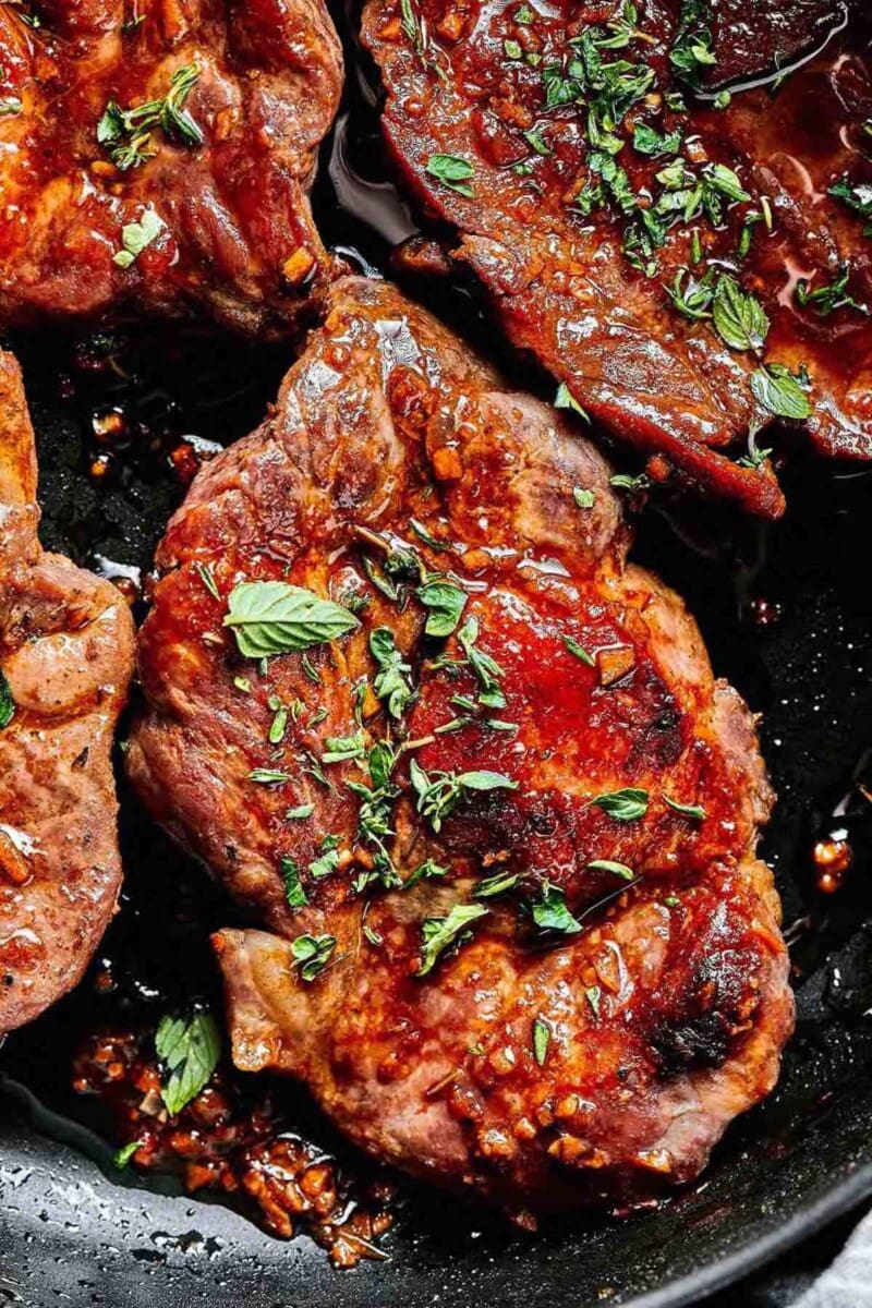 Pan-Seared Pork Steak Recipe {15 Minutes} - The Big Man's World