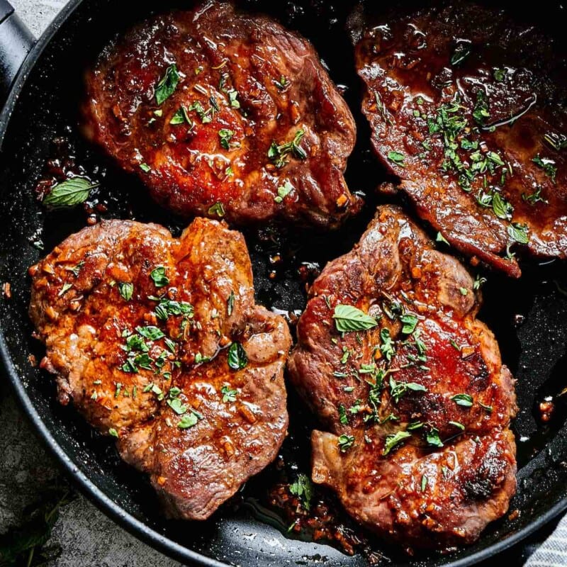 Pan-Seared Pork Steak Recipe {15 Minutes} - The Big Man's World