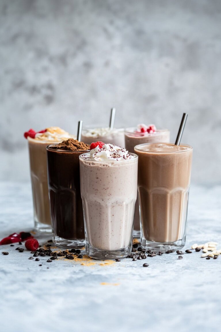Perfect Protein Shake Recipe {12 Flavors} - The Big Man's World