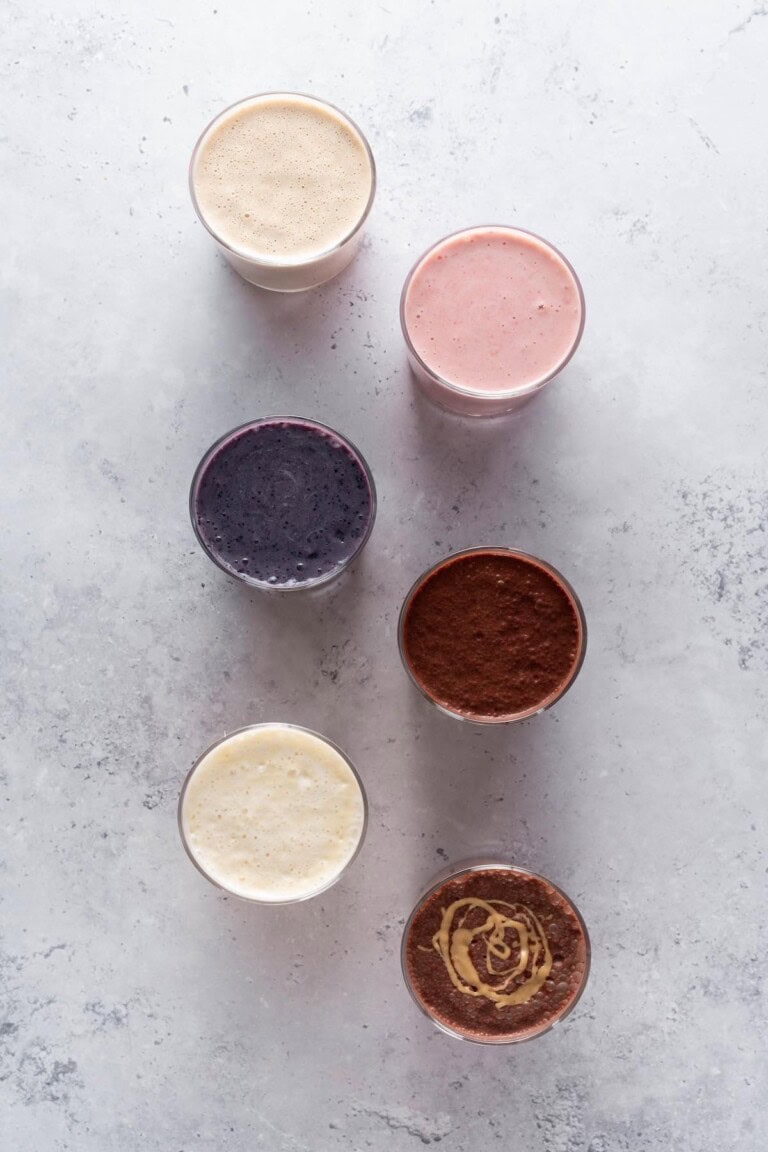 Perfect Protein Shake Recipe {12 Flavors} - The Big Man's World