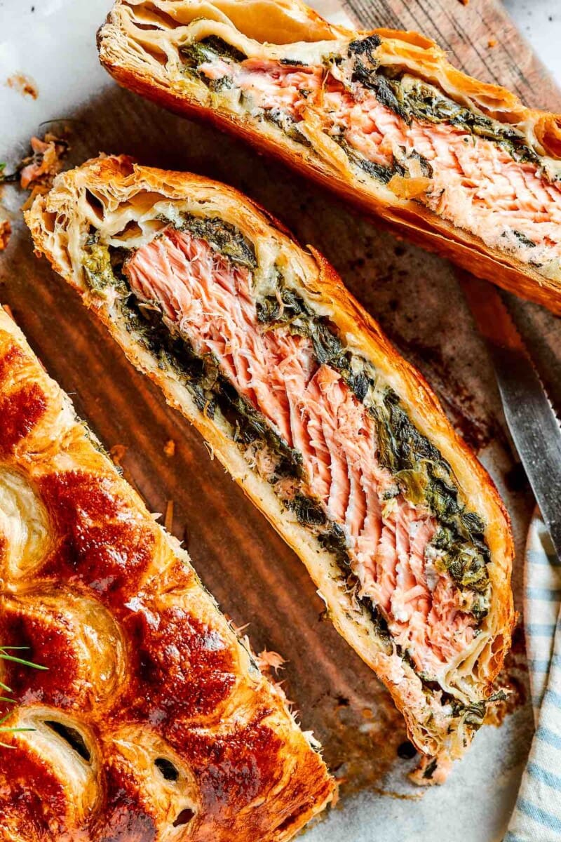 Salmon Wellington Recipe {Easy To Make} - The Big Man's World