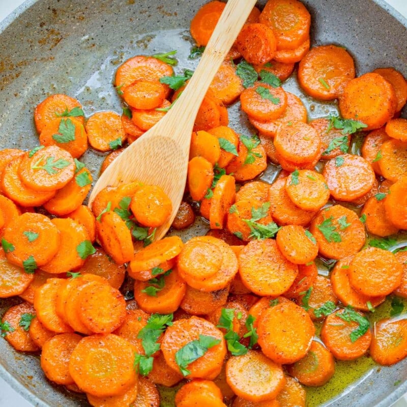 10-Minute Sautéed Carrots - The Big Man's World